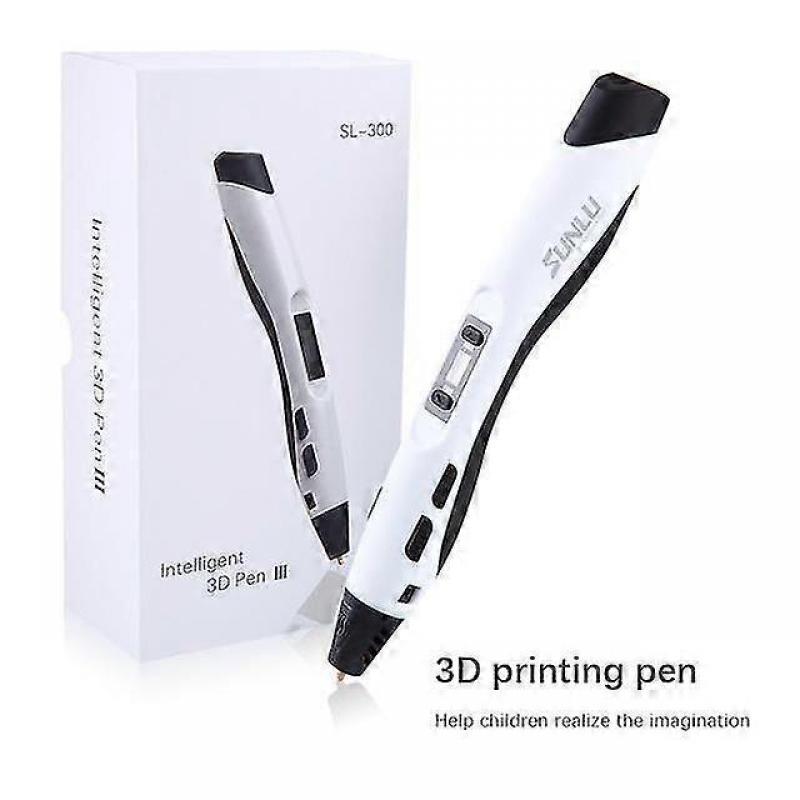 (Sl-300-white) Sl-300 3d Printing Pen Sl 300 White Color 3d Printing ...