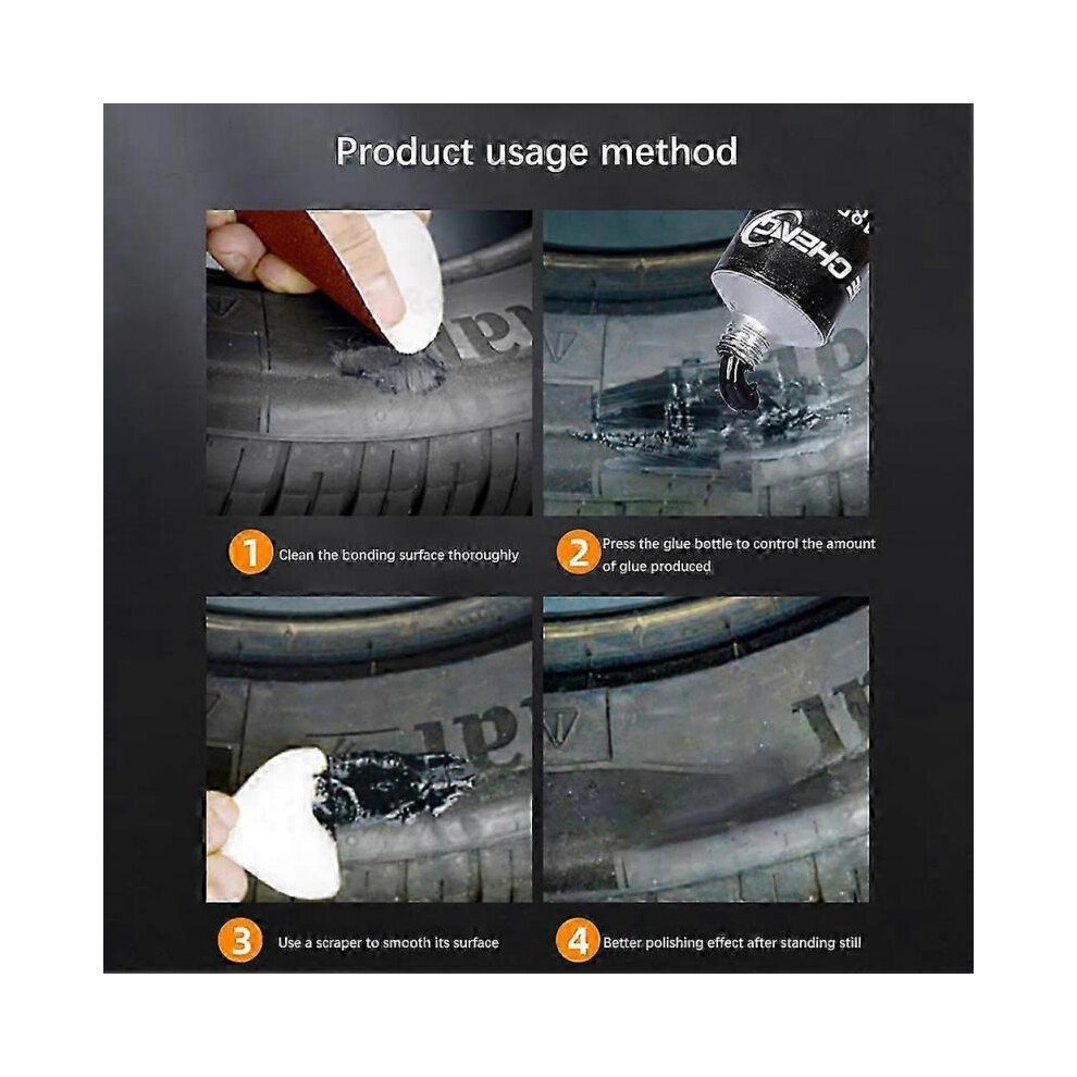 (50ml, 1pc) Tire Glue Sidewall Repair Rubber Cement Rc Tire Fix ...