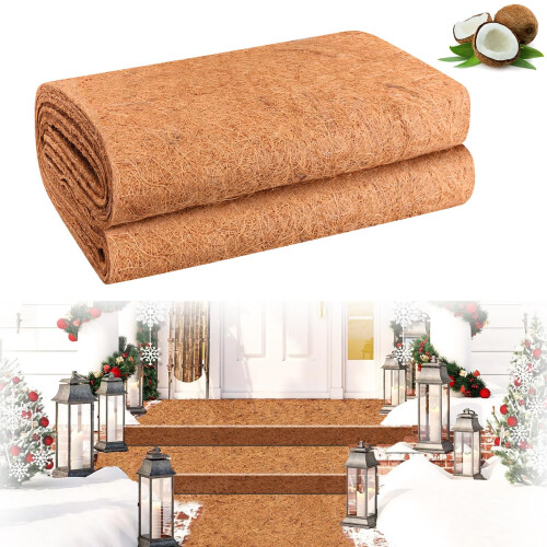 Riare 1 Pack Natural Coco Liner Roll 31 X 80 Inch Coconut Liners for ...