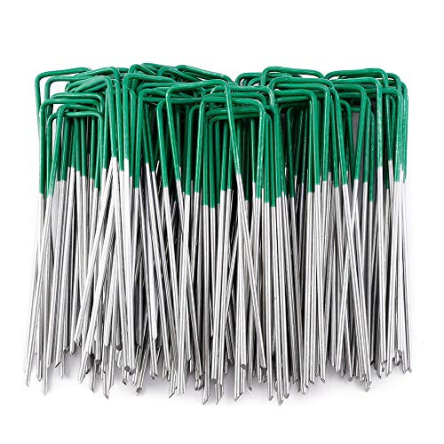 Artificial Grass Turf U Pins Galvanised Metal Pegs Staples Weed Garden ...