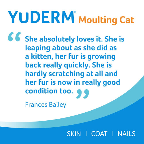 YuMOVE Skin & Coat Care Moulting Supplement for all Cats, Coat and Skin ...