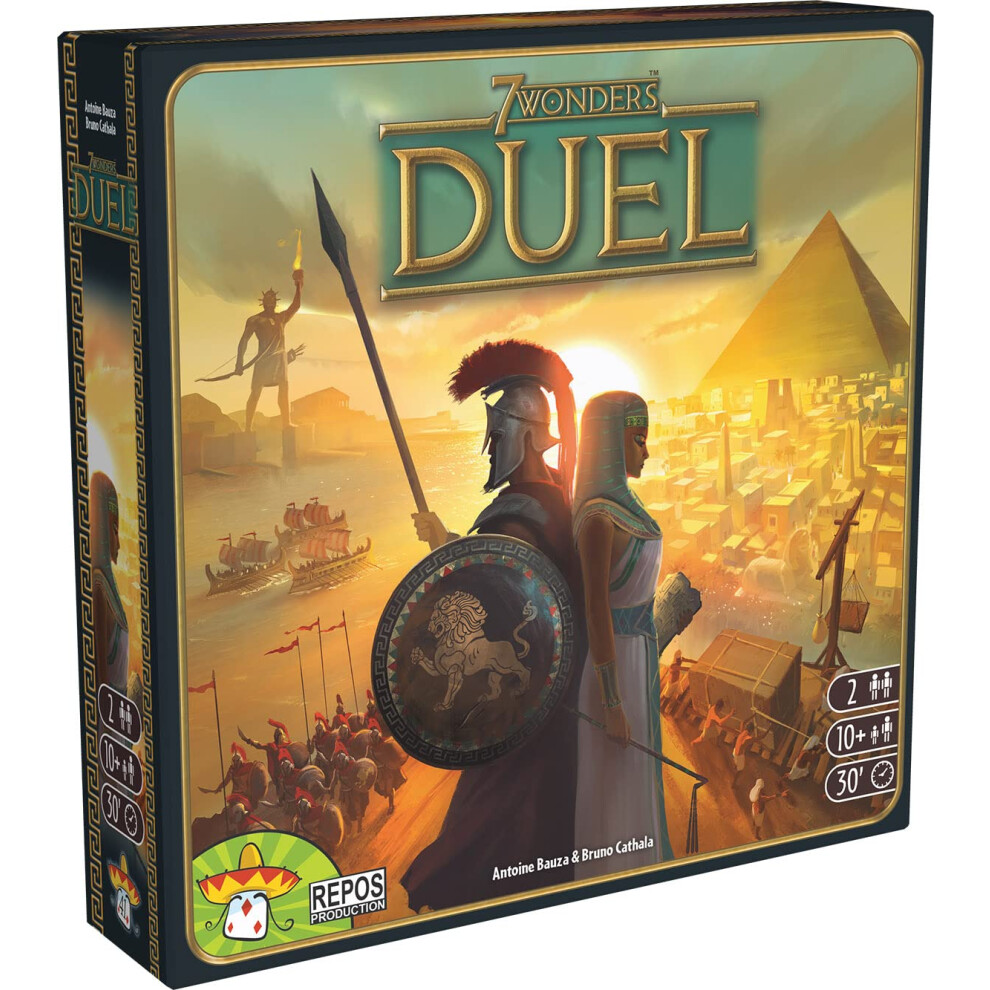 Repos Production | 7 Wonders Duel | 2 Player Competitive Board Game ...