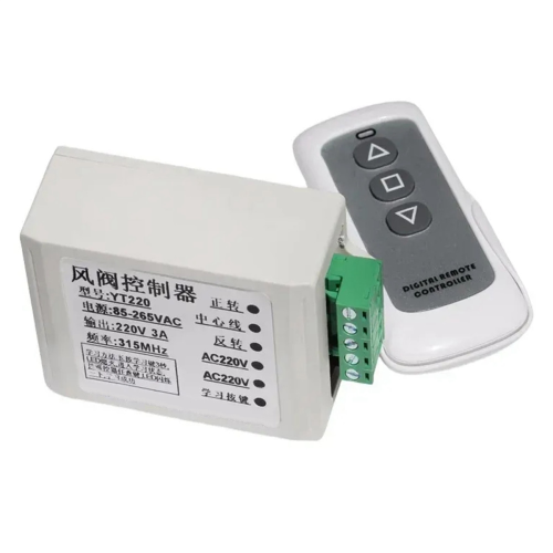 Remote Control Actuator Switch Controller Damper Switch Electric Duct ...