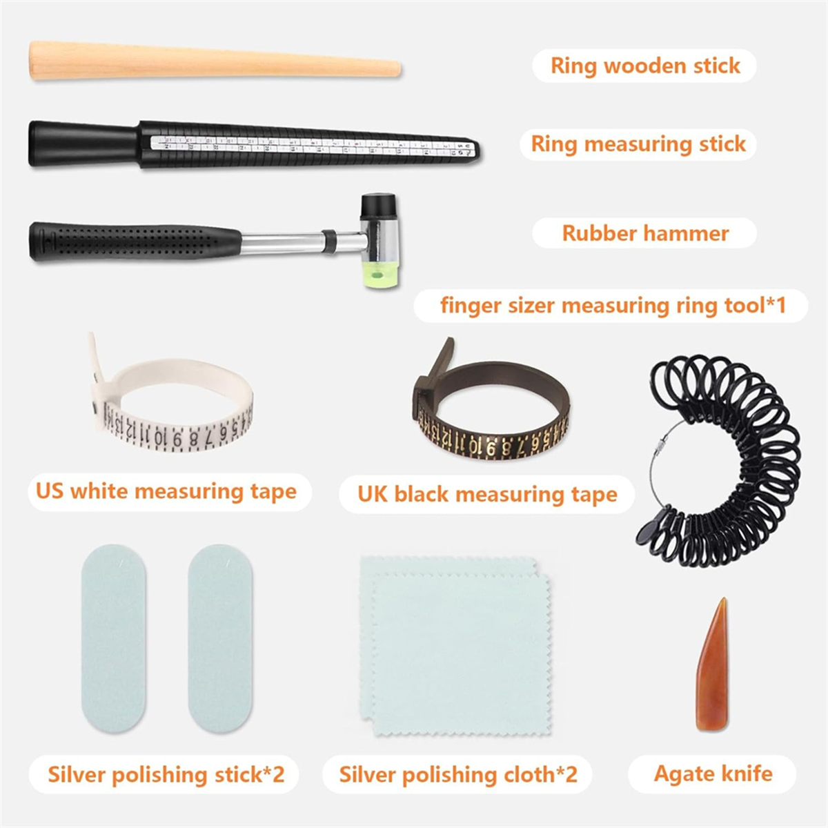 Ring Making Kit with Nylon Molds Ring Bender Tool for Spoon Rings on OnBuy