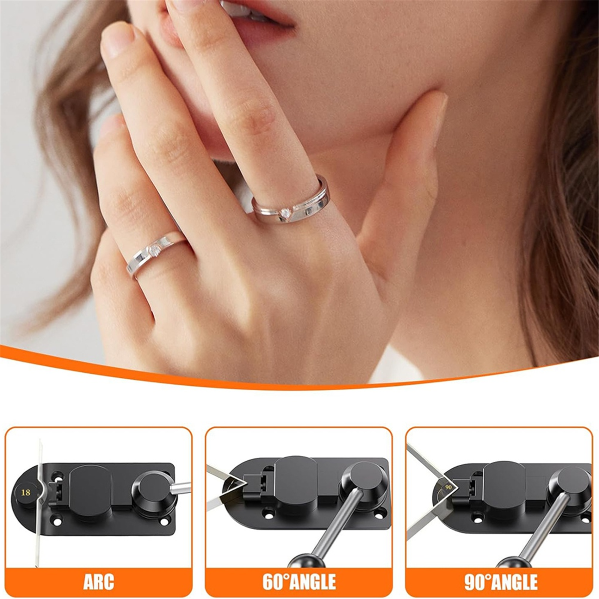 Ring Making Kit with Nylon Molds Ring Bender Tool for Spoon Rings on OnBuy