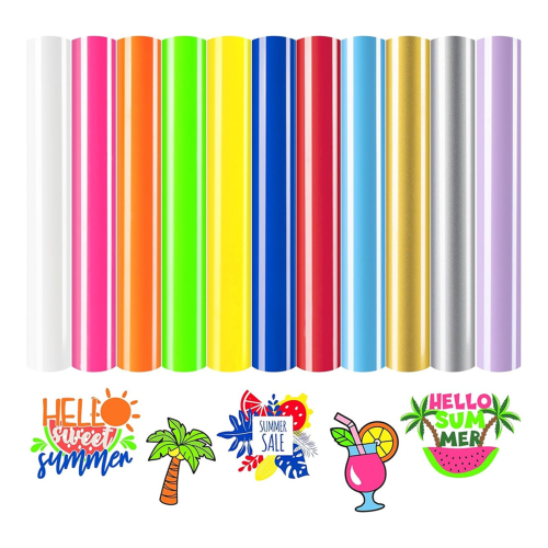 HTV Heat Transfer Vinyl - 12 Pack HTV Vinyl on OnBuy