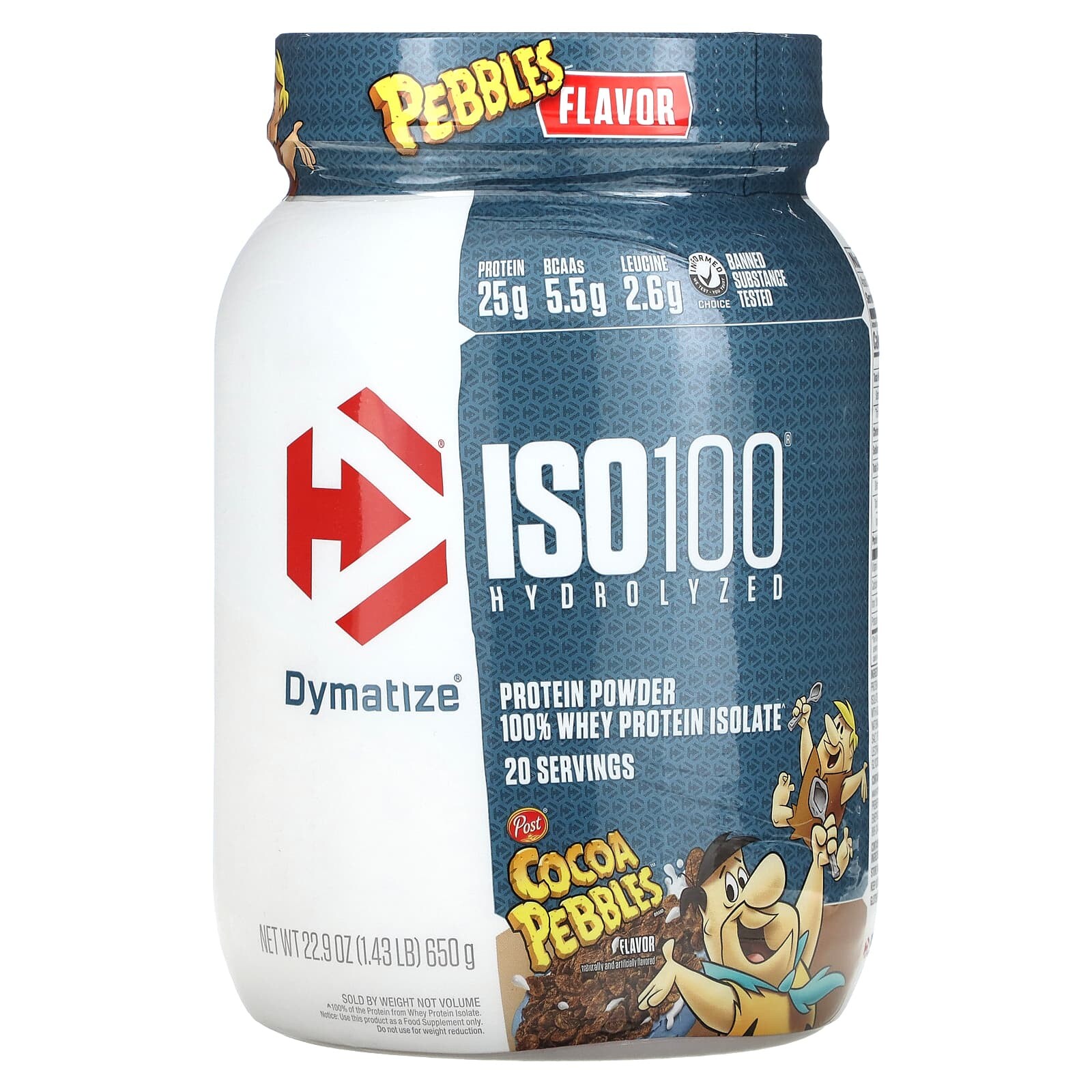 Dymatize, ISO100 Hydrolyzed, Isolat de Protéine de Lactosérum 100 % ...