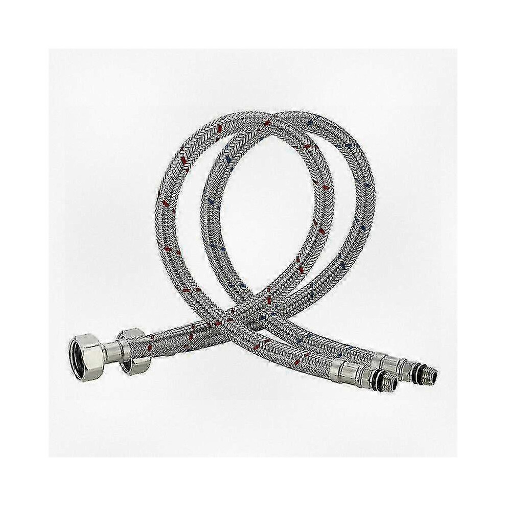 Stainless Steel Flexible Hose for Single Lever Kitchen Faucet with Hot ...