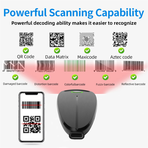 1D 2D QR Barcode Scanner Handheld Portable Code Data MatrixReader on OnBuy