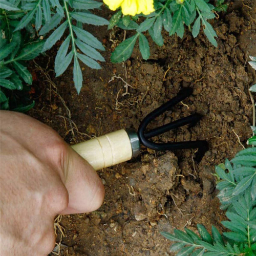 Set of 3 Mini Garden Tool Hand Planting Tools Small Shovel Rake Spade ...