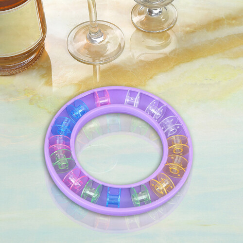(Purple) Sewing bobbin storage tool Small bobbin finishing tool on OnBuy