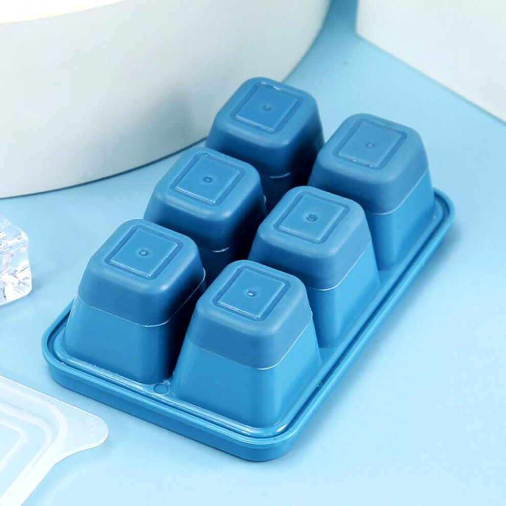 (Multicolor) DIY Personality Ice Box 6 Small With Lid To Make Ice Set ...