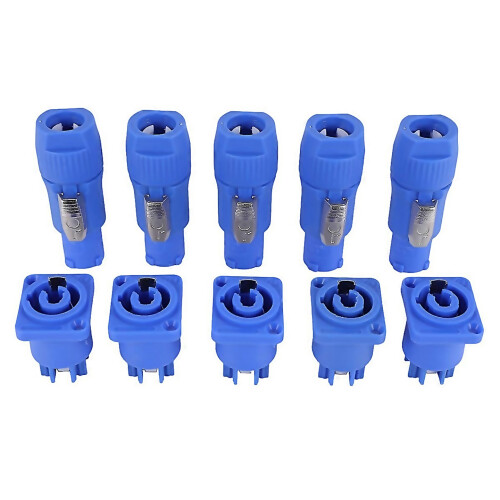 For 3 Pin Ac Powercon Connector Male Plug Nac3fcb Ac Power Plug 20a250v ...