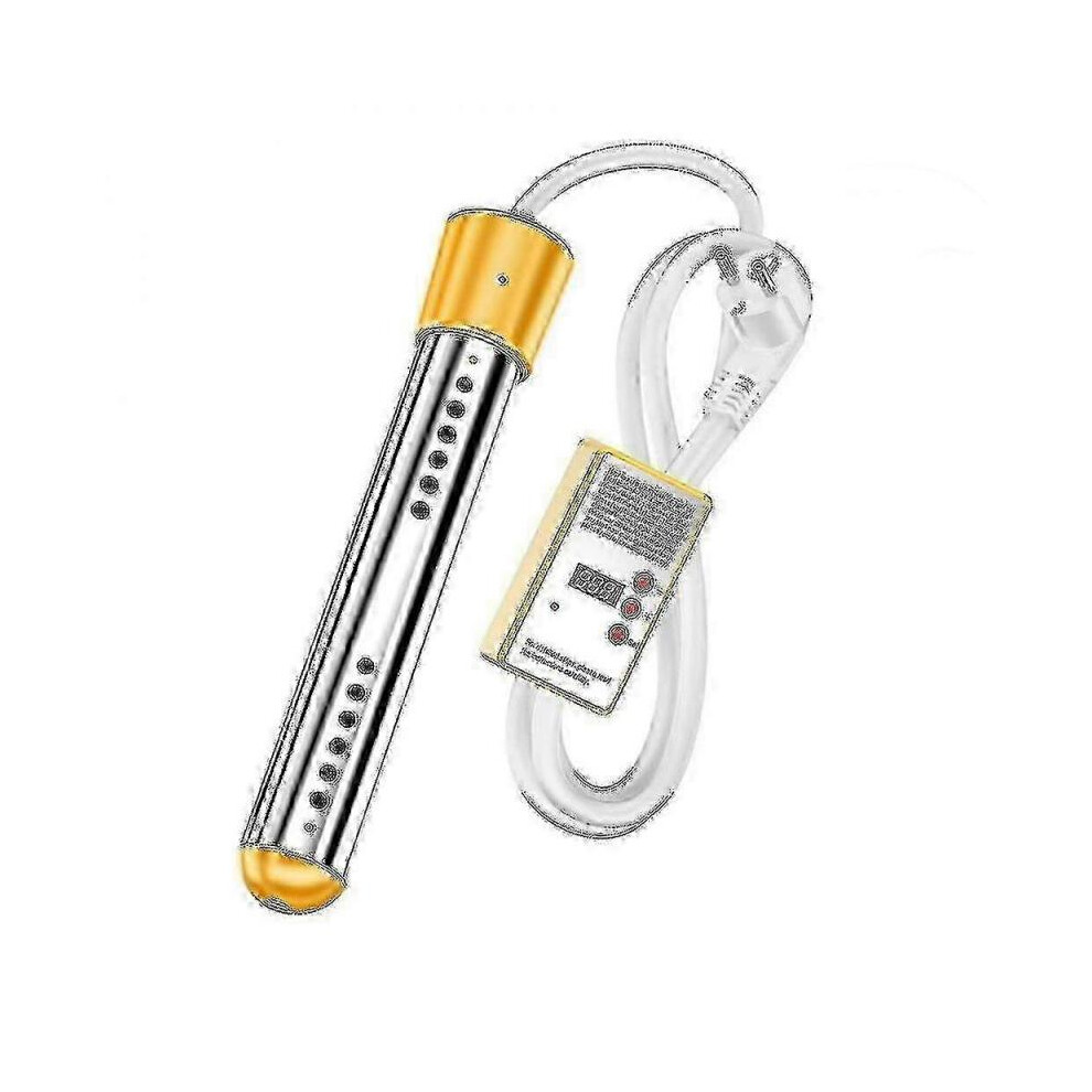 (yellow, EU1500W) Electric Submersible Water Heater 3000w Swimming Pool ...