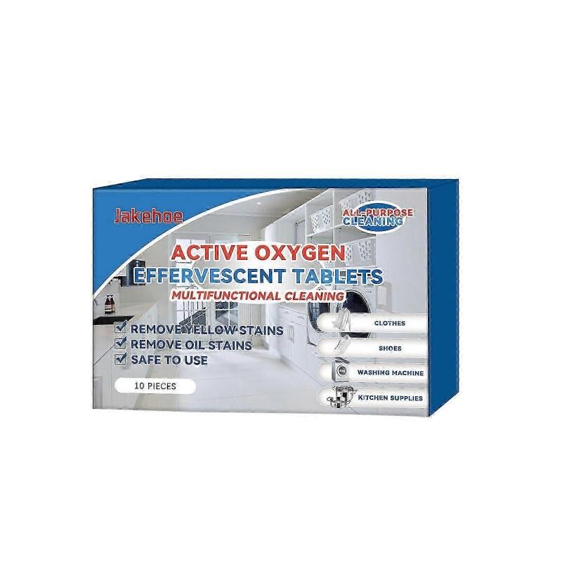 Full Clean Active Oxygen Cleaning Tablets Stains And Decompose Grease ...