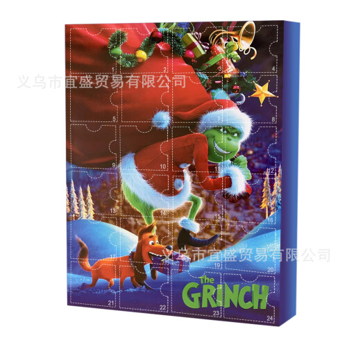 (Christmas Grinch Horror Blind Box Model B, PVC Version) Christmas ...