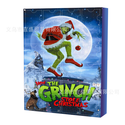 (Christmas Grinch Horror Blind Box Model C, Resin Version) Christmas ...