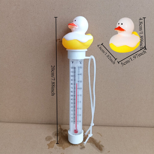 (Floating Thermometer -- Ghost Duck) 24-Day Christmas Countdown Rubber ...