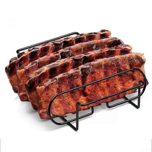 Grill Steak Rack Non Stick Stainless Steel Grill Steak Rack for BBQ ...