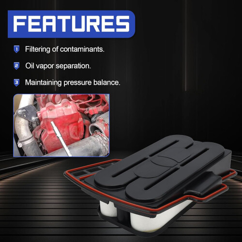 CV50633 Crankcase Filter Breather Element for Cummins ISX 15.0, Volvo ...