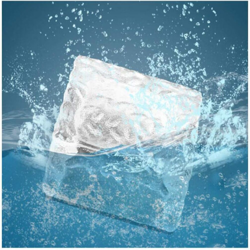 Solar Glass Brick Lights for Garden Landscape, LED Ice Cube Rocks Solar ...