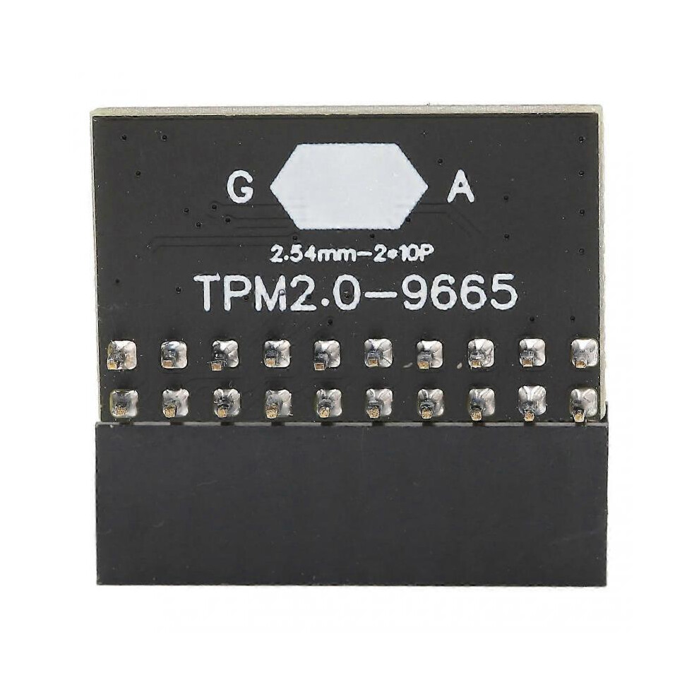 TPM 2.0 Encryption Security Module 20Pin 2 10P Standalone Crypto ...