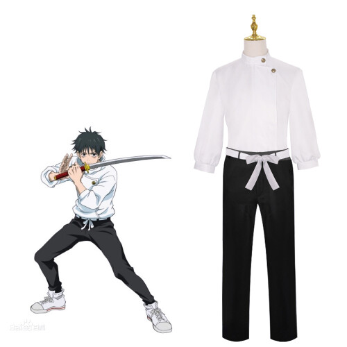 (Yuta Okkotsu (Top + Pants + Belt), S) Anime Jujutsu Kaisen Yuta ...