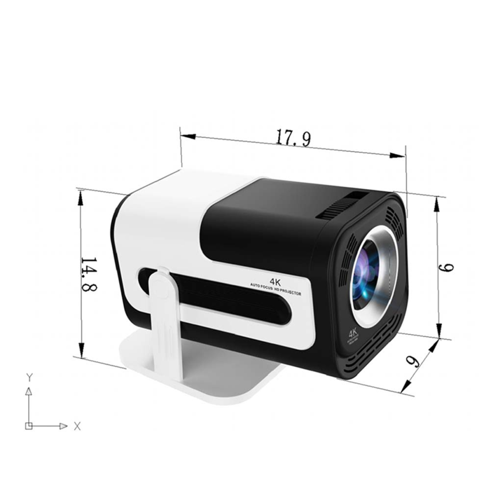 JY320 Mini Projector 720P Android 13 4K Support, 1 on OnBuy
