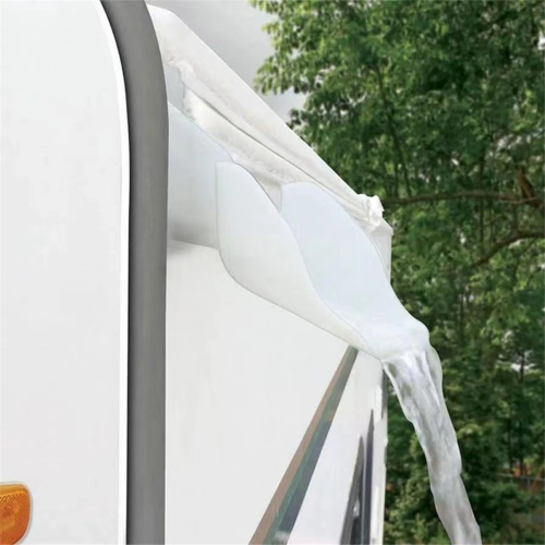 RV Rain Gutter Spouts with Extensions Roof Rail Dr on OnBuy