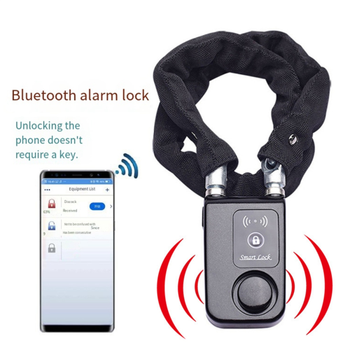 Bluetooth Smart Chain Lock Bike//Gate/Door Keyless on OnBuy