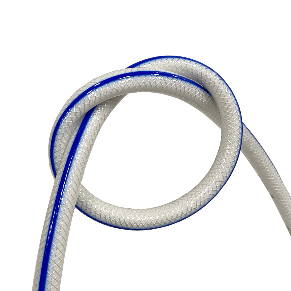 QPN 1/2 inch ID x 5/8 inch OD Verstevigde PVC Slang, Niet-toxisch voor ...