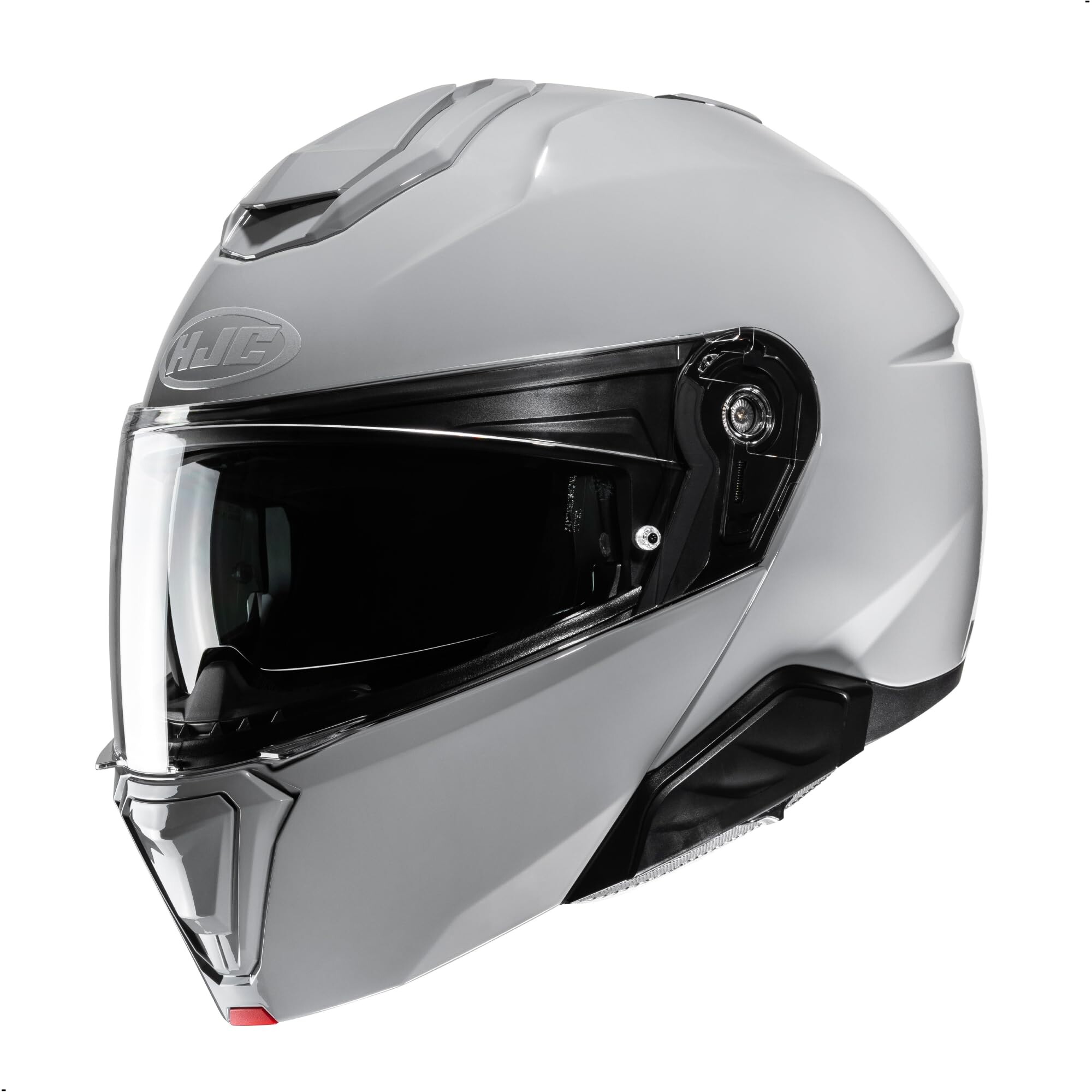 HJC i91 Casco de motocicleta modular slido con escudo Pinlock HJ-33 ...