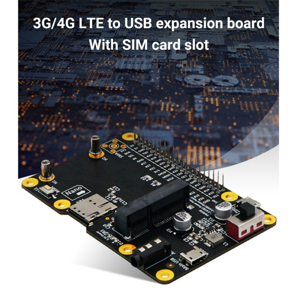 Mini 3G/4G/LTE Module HAT USB Expansion Board for on OnBuy