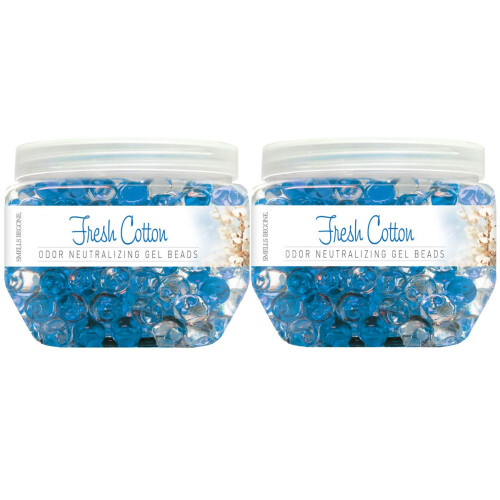 SMELLS BEGONE Perlas de gel eliminadoras de olores Paquete de 2 de 12 ...