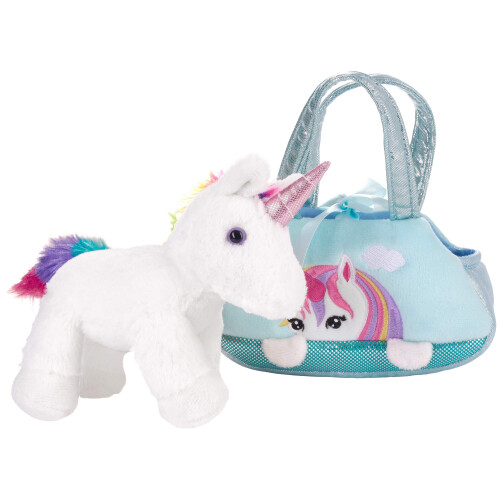 BRUBAKER Rainbow plss egyszarv kzitskban - 8 hvelykes - Puha jtk a ...