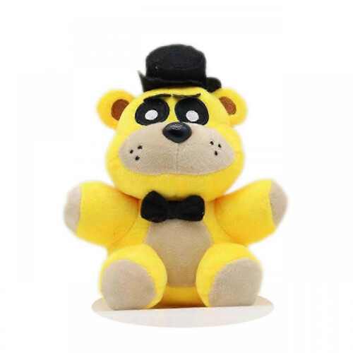 2025 Golden Freddy Plush 6.5",five Nights Bonnie Foxy Chica Springtrap ...