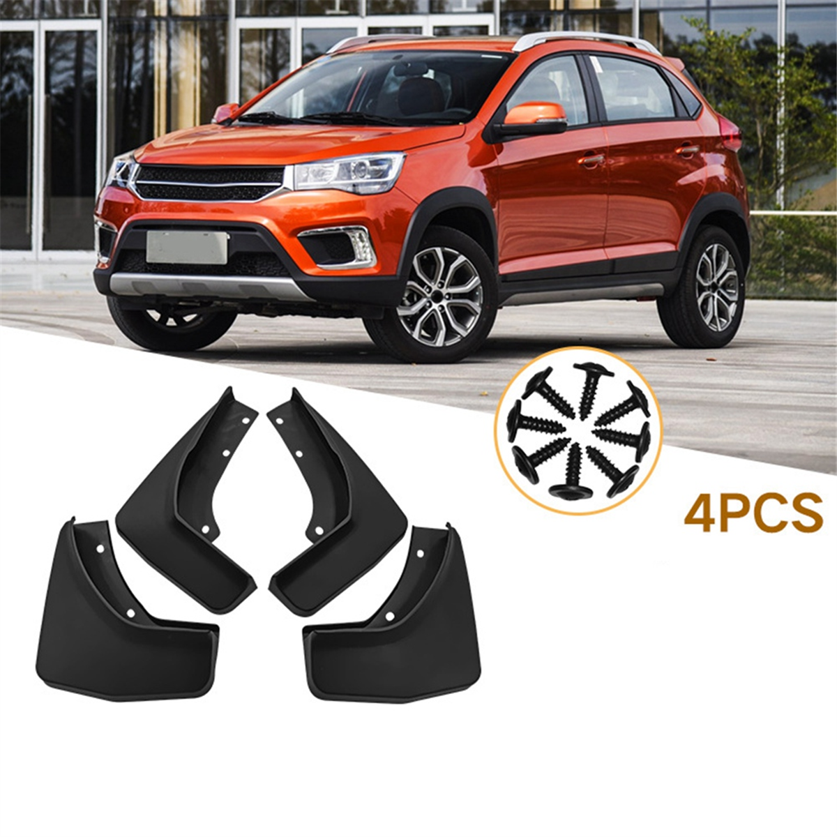 Car Mudguard Mud Flaps Splash Mud Guard for 2 3X on OnBuy