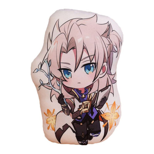 (Albedo)Almohada de peluche de impacto Genshin Zhongli Hutao Venti Xiao ...