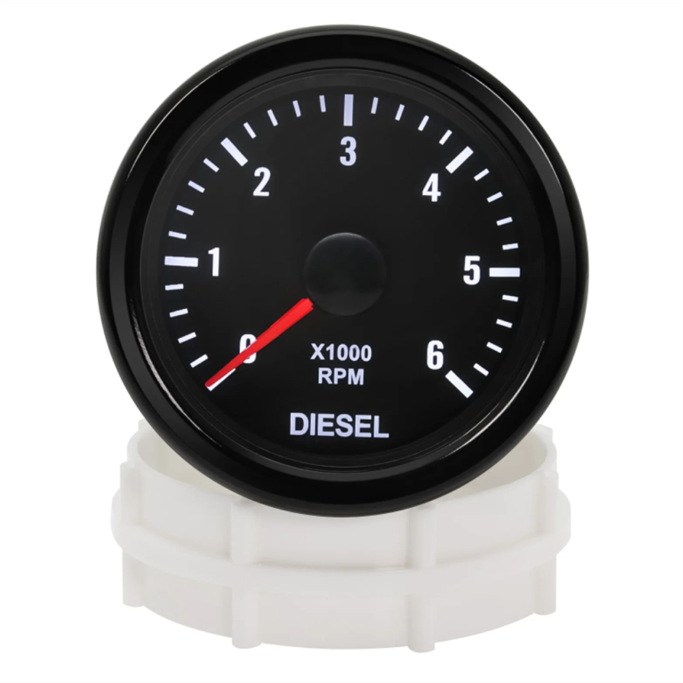RPM Tachometer Backlight Tacho Meter Electrical Tachometer Gauge on OnBuy