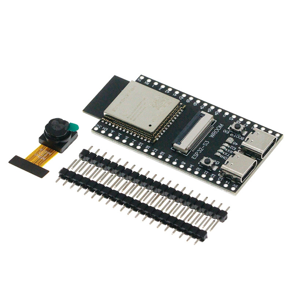 Placa de desarrollo CAM ESP32-S3 WROOM N16R8 con módulo de cámara Bluetooth WiFi integrado ESP32 ...