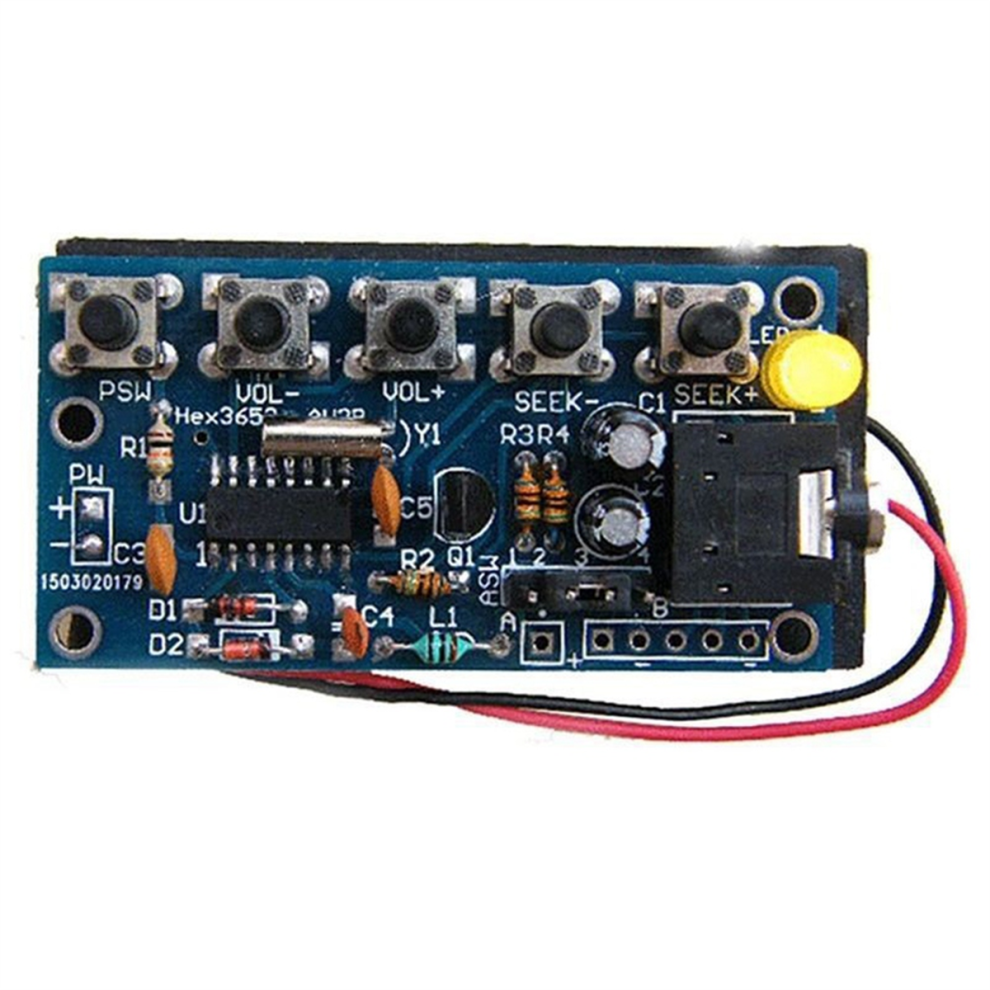 RDA5807 DIY Elektronische Kits Drahtlose Stereo FM Radio Empfänger ...