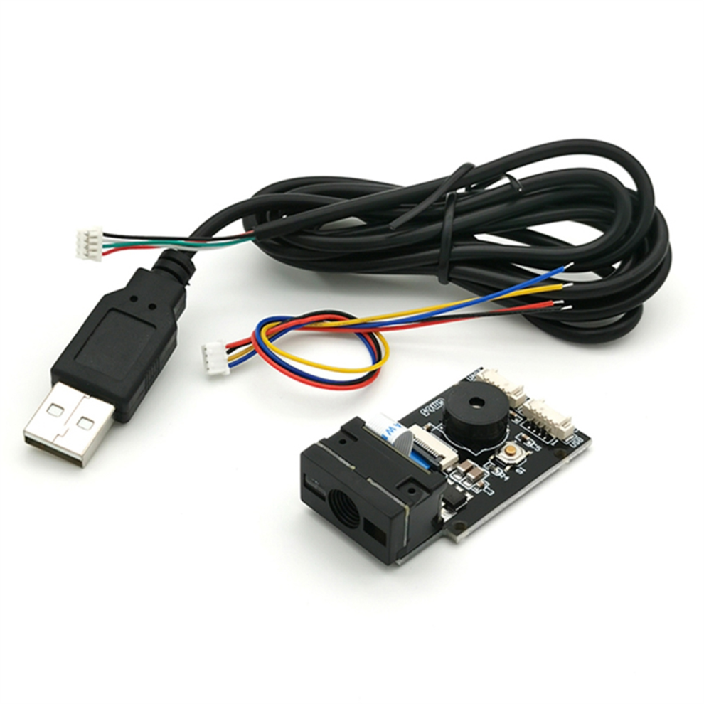 GM65 USB Wired Barcode Scanner 1D 2D Bar Code Reader QR Module CMOS ...