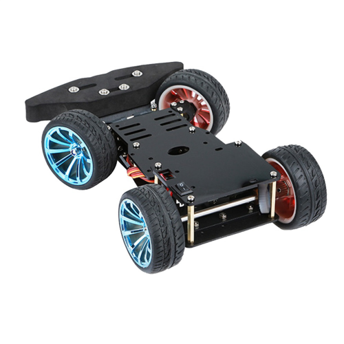 Robot de 4 ruedas DIY con chasis 4WD, inteligente para plataforma con ...