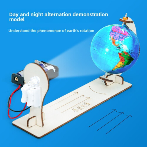Science Diy Experiment Day Night Cycle Demonstration Model For Kids ...