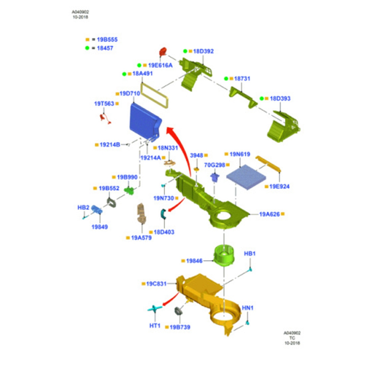 Car Evaporative Temperature Sensor Thermistor Assy for on OnBuy