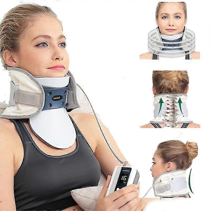 Neck Traction Device - Neck Stretcher - Cervical Traction Device - Neck ...