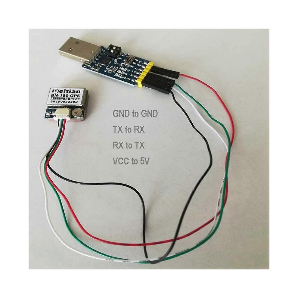 Bn-180 Gps Module Ttl Dual Glonass Gps + Gps Passive Antenna for ...