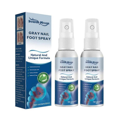 (2pcs) Foot Spray Anti Smell Remove Toenail Fungal Paronychia ...