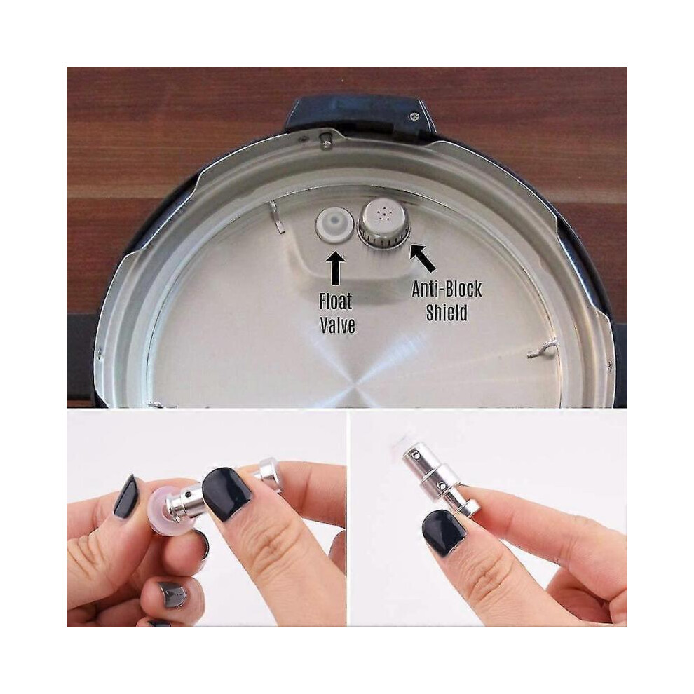 Steam Release Replacement Float Valve Set for Instant Pot Duo 3, 5, 6 Qt,steam Release Handle ...