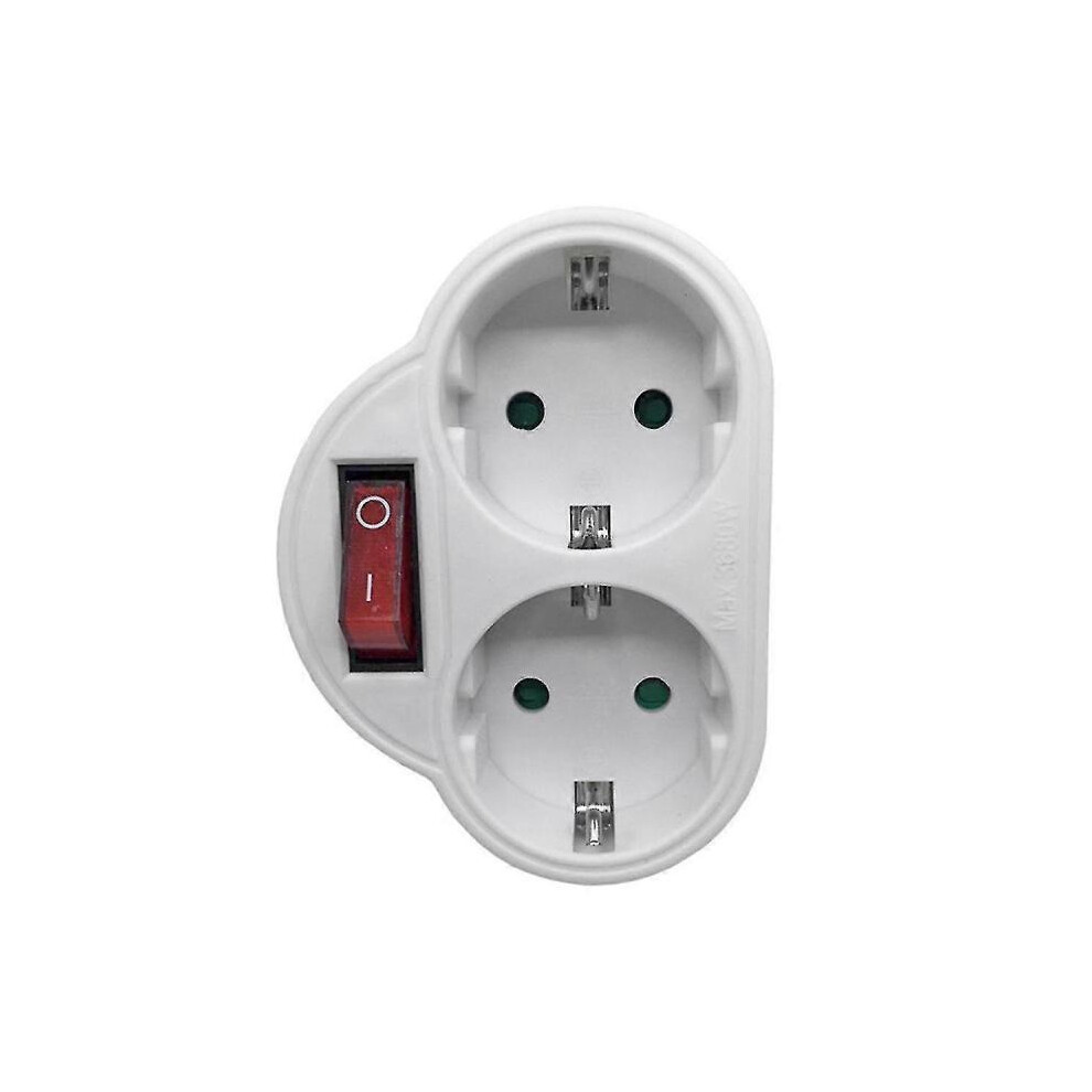 Eu Standard Multiple Plug 250v 16a Double Socket Conversion Socket with ...
